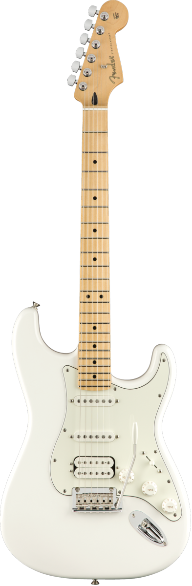 Fender Player Stratocaster® HSS, Maple Fingerboard, Polar White